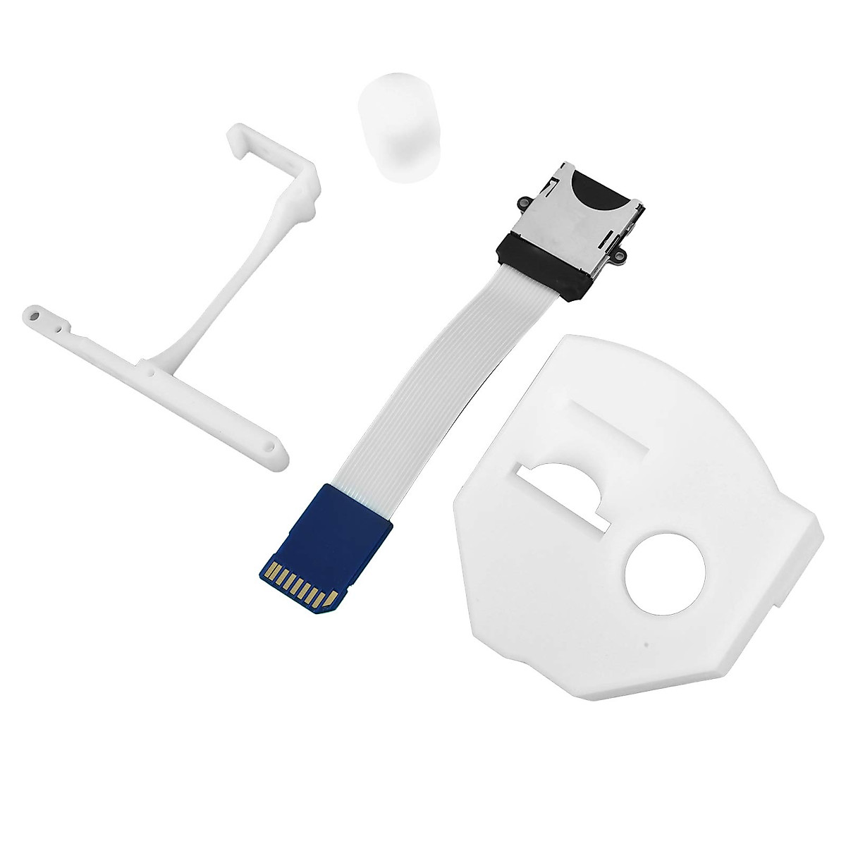 wosume 【𝐒𝐩𝐫𝐢𝐧𝐠 𝐒𝐚𝐥𝐞 𝐆𝐢𝐟𝐭】 Expansion Cable Adapter Practical Quick Switch Game Button Convenient to Use Durable Easy to Replace Extender Adapter Work for Sega Dreamcast GDEMU