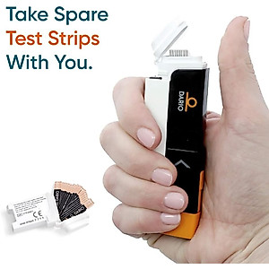 Dario 100 Blood Glucose Test Strips - Use only with Dario Monitor (25 Pack x 4)