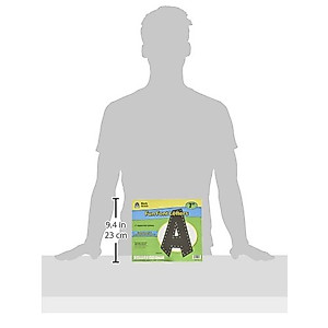 Teacher Created Resources Black Stitch 7-Inch Fun Font Letters