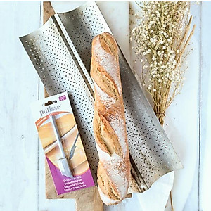 Patisse French Baguette Knife, Grey/Metal