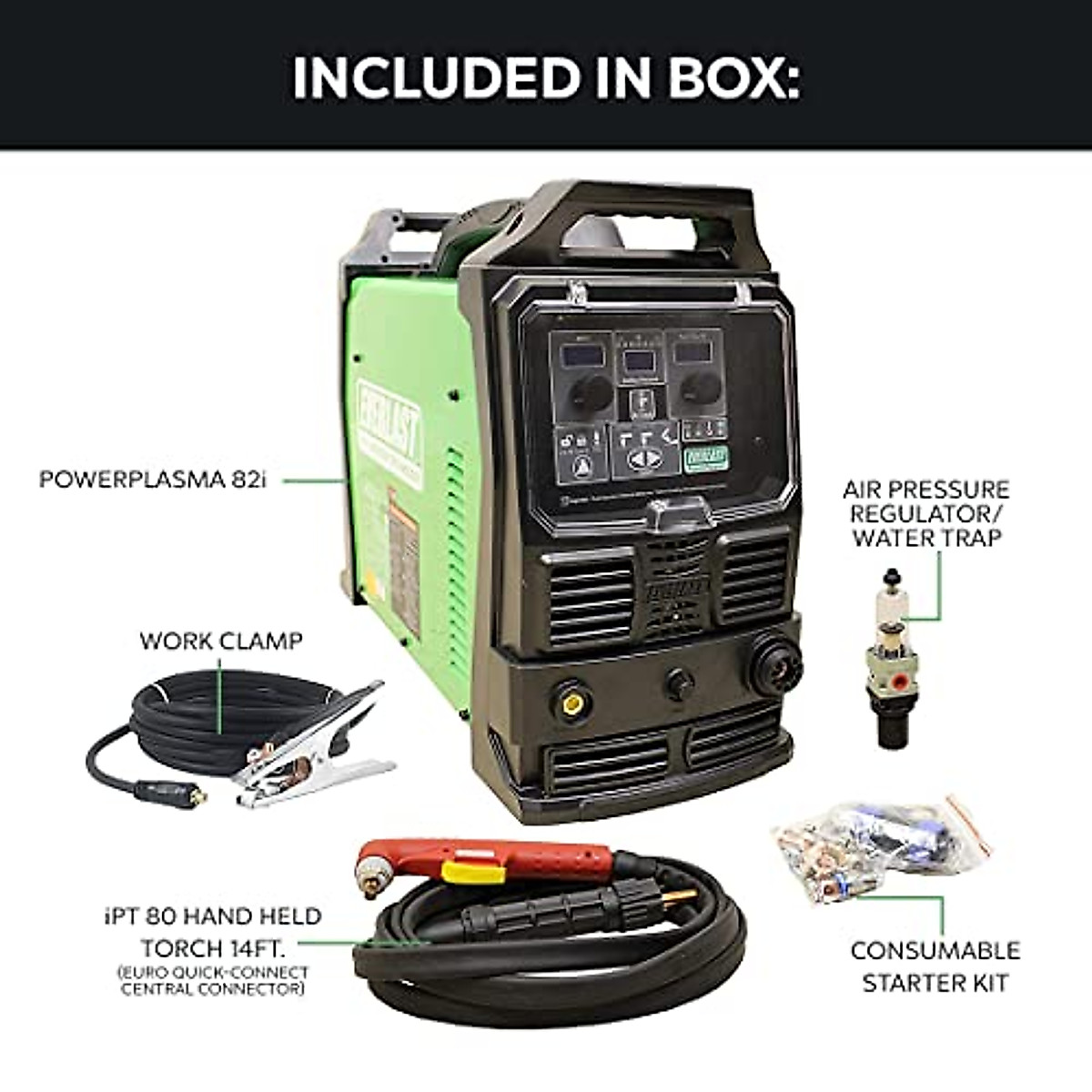 2021 PowerPlasma 82i 80 Amp CNC compatible plasma cutter