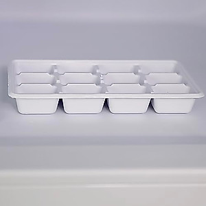 West Bend Apartment Refrigerator Freestanding Dual Door Slim Design Full Fridge with Top Freezer, Adjustable Mechanical Control, for Condo, House, Small Kitchen Use, 7.4-Cu.Ft, White