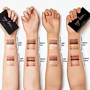 SEPHORA COLLECTION Eye Love Eyeshadow Palette in LIGHT WARM,Powder