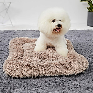 Puppy Dog Bed Small Dogs, Washable Dog Crate Bed Cushion, Dog Crate Pad Small Dogs 24 INCH