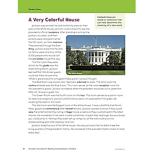 Scholastic Success with Reading Comprehension Grade 4 Workbook