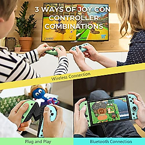 ECHTPower wireless pro controller for Nintendo Switch Controller, L/Right Switch Controller Support Macro/Adjustable Turbo/Dual Vibration/Wake-up