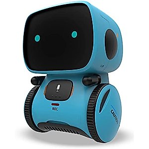 KaeKid Robots for Kids, Interactive Smart Robotic with Touch Sensor, Voice Control, Speech Recognition, Singing, Dancing, Repeating and Recording, Robot Toy for 3 4 5 6 7 8 Year Old Boys Girls