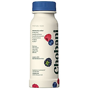 Chobani® Mixed Berry Low-Fat Greek Yogurt Drink 7 Fl.oz