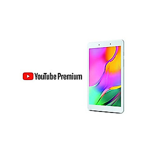 Samsung Electronics Galaxy Tab A 8.0"" 64 GB WiFi Tablet Silver - SM-T290NZSEXAR (Renewed)