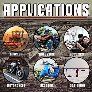 Dakota Lithium – 12V 25Ah LiFePO4 Deep Cycle Battery – 11 Year USA Warranty 2000+ Cycles – Perfect for Ice Fishing, Fish Finders, and More