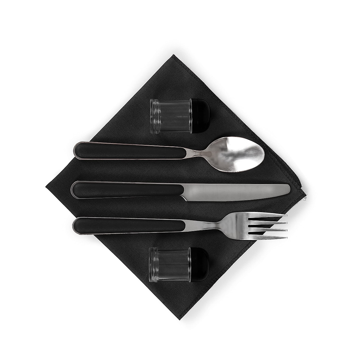 ONIVA - a Picnic Time brand - Disney Nightmare Before Christmas Jack Pranzo Lunch Bag - Insulated Lunch Box with Picnic Set - Lunch Cooler Bag, (Black)