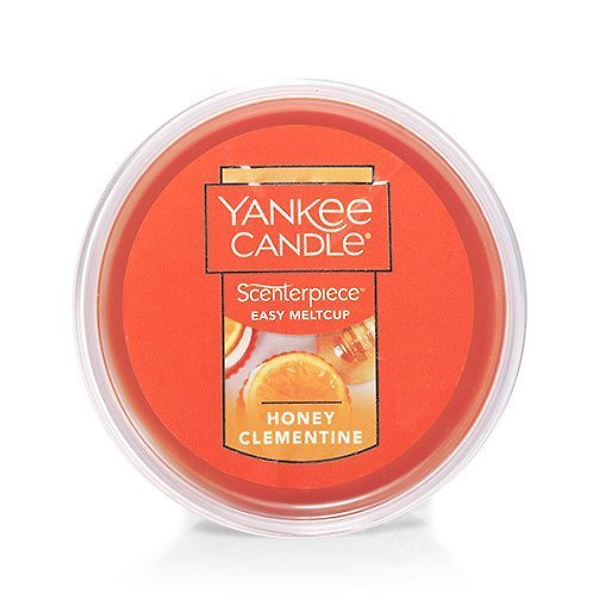 Yankee Candle Honey Clementine Scenterpiece Easy Meltcup,Orange,2.2 Oz