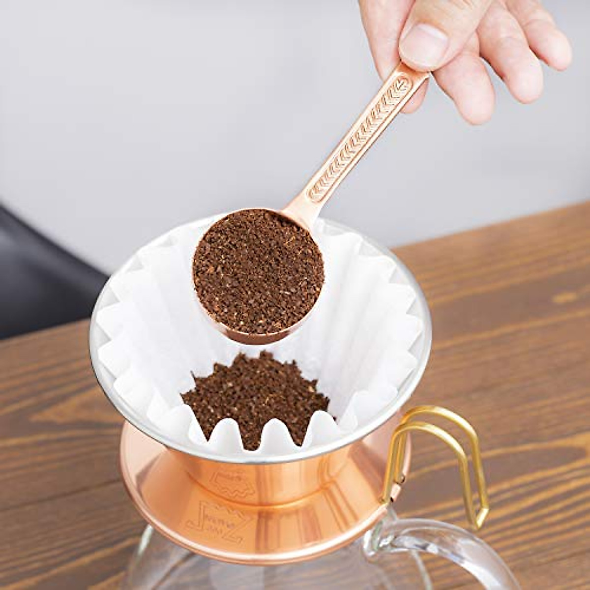 Kalita Wave Series TSUBAME & Kalita WDC-155 #04105 Coffee Dripper, Made in Japan, For 1 to 2 People