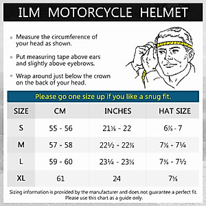 ILM Motorcycle Helmets for Adults Dual Visor Enlarged Air Vents Modular Full Face Cascos para Motos Men Women DOT Model DP998(Gloss Black, Medium)
