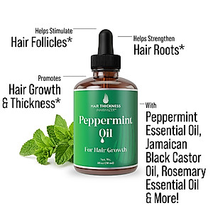 Peppermint Hair Growth Oil 1oz