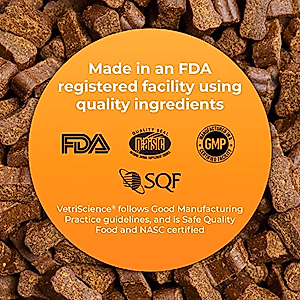 VETRISCIENCE Glycoflex 3 Clinically Proven Hip And Joint Supplement With Glucosamine For Dogs, 120 Chews - Vet Recommended Mobility Support Supplement With DMG, MSM, And Perna