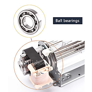 Adviace Replacement Fireplace Blower for Superior, Lennox, Monessen, Majestic, Astria, Martin, Vermont Castings, FBK-250, FBK-200, FBK-100, BLOT Fireplace Blower Fan Rotom HB-RB100, 80L84, 80L86