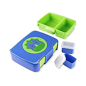 Skip Hop Kids Bento Lunch Box, Ages 3+, Zoo Dino