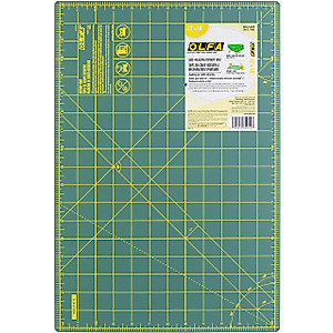 OLFA 9880 RM-CG 12-Inch x 18-Inch Self-Healing Double-Sided Rotary Mat