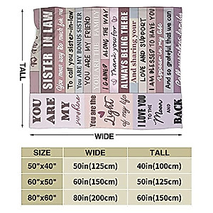 Fleece Cherished Sisters Bond Throw Blanket - Warm Flannel Fleece - Sentimental Sibling Gift