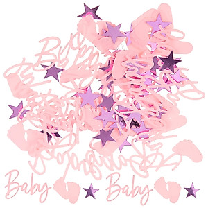 2pcs 1 Baby Shower Birthday Party Prop Table Scatter Confetti Party Favors Birthday Party Layout Supply Baby Confetti Birthday Confetti Shower Party Supplies Genders Reveal Ideas