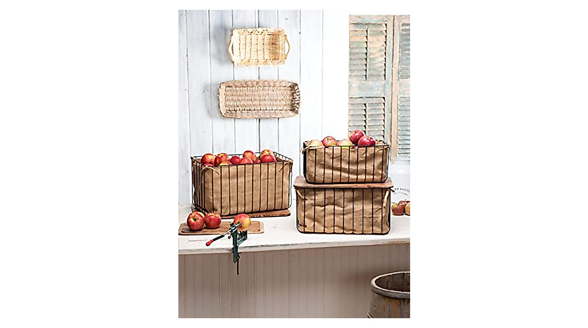 Stacked Root Storage Bins by Gardener's Supply Company