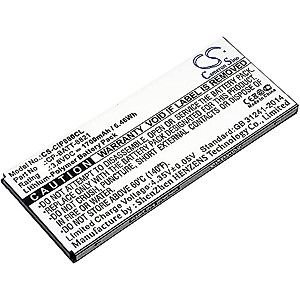 C S 1700mAh Replacement Battery for Cisco 8800, fits Part no CP-BATT-8821 GP-S10-374192-010H 74-102376-01 3.8V Li-Polymer