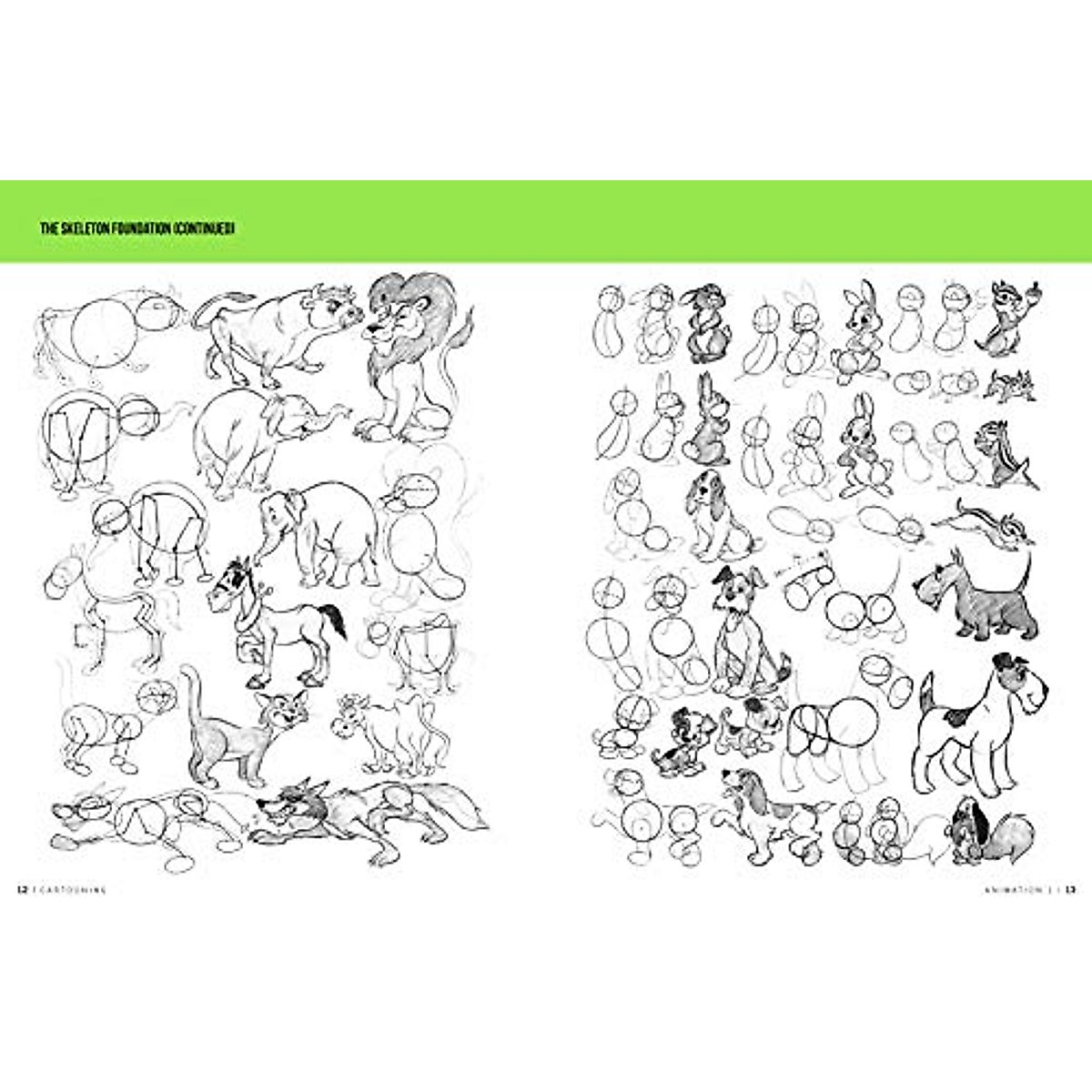 Cartooning: Animation 1 with Preston Blair: Learn to animate step by step (How to Draw & Paint)