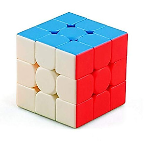 CuberSpeed Moyu MoFang JiaoShi Meilong 3x3x3 stickerless Magic Cube MFJS MEILONG 3X3 Cubing Classroom Meilong 3X3 Speed Cube (Updated Version MeiLong 3C)