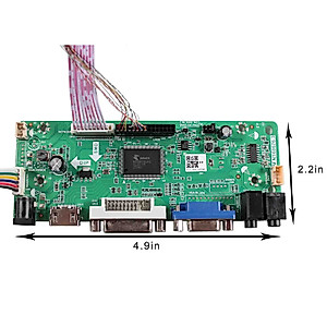 VSDISPLAY HD-MI VGA LCD Controller Board for 9.7" LTN097XL01 LP097X02