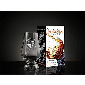 GLENCAIRN Decorative Crystal Whiskey Tasting Glass - America First Ireland Forever