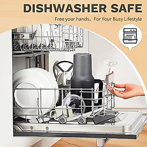 BENZZO Tumbler with Lid and Straw 40oz Stainless Steel Tumblers with Protective Boot & Double Threaded Cap, Thermal Travel Coffee Mug Flask Keeps Cold-34 Hrs for Gym Office, Car Cupholder Friendly