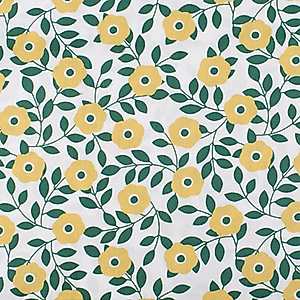 Hanjunzhao Fat Quarters Fabric Bundles,Print Floral Plaid Solid Quilting Fabric for Sewing Crafting,18 x 22 inches