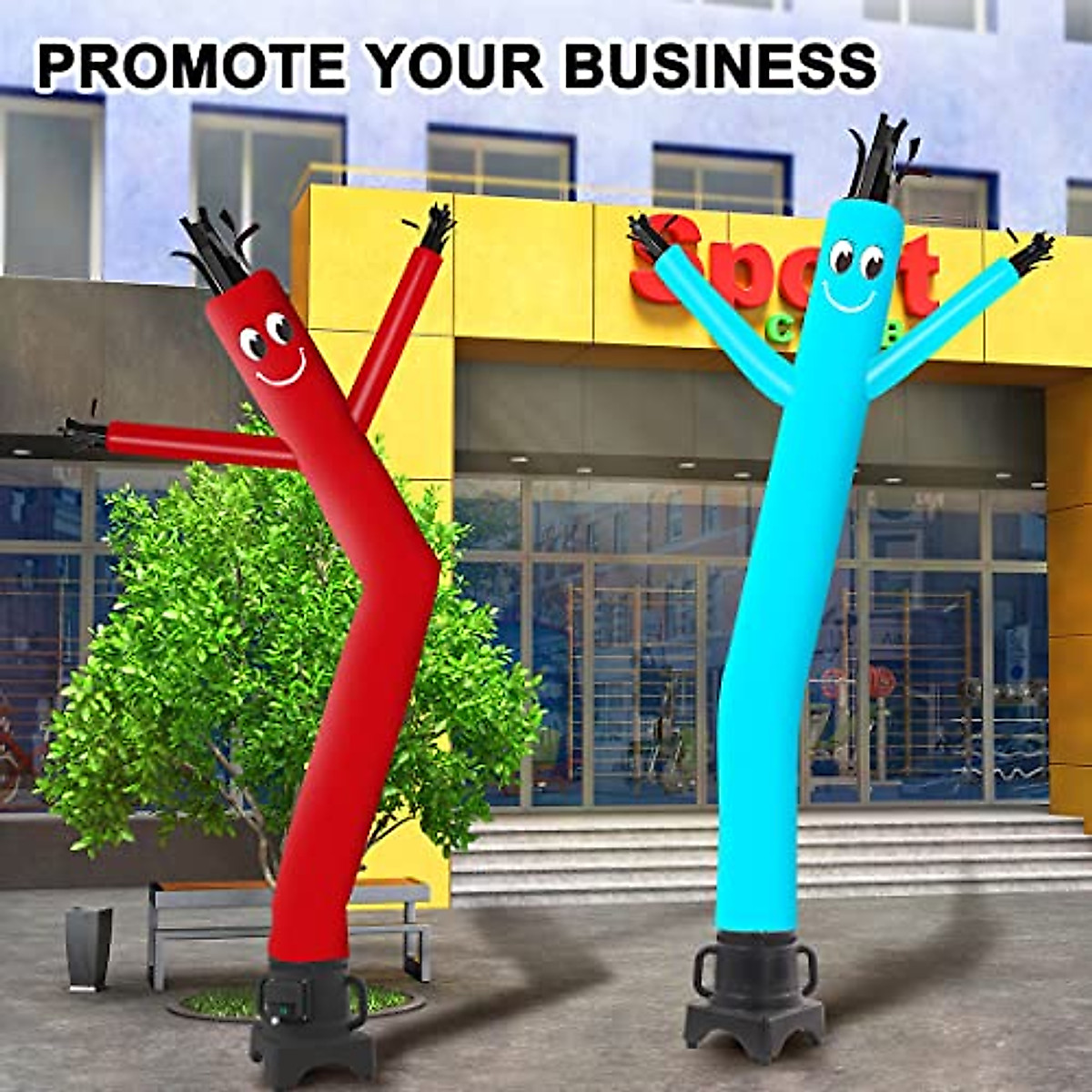 MOUNTO 8FT Fly Puppet Dancer with 1/3hp Blower Complete Set (RED)