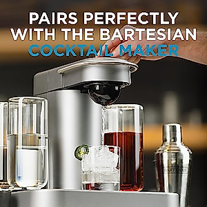 Bartesian Cocktail Menu Book - 2023 Mixed Drinks Recipe Bartender Book with Pictures and Recipes of All Cocktails - Mixology Bartending Book Elevates Home Bar Aesthetic