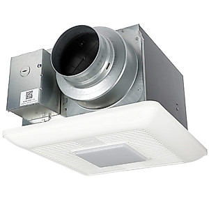 Panasonic FV-0511VKL2 WhisperGreen Select Ventilation Fan with LED Light - 50-80-110 CFM - Quiet Bathroom Fan