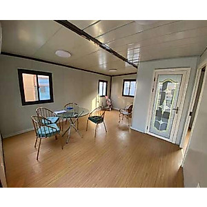 40 ft Modern 2024 Luxury Prefab Villa, Insulated Portable Expandable Container 1 Bedroom. Mobile Tiny Home with Free Electric Water Heater Tiny Backyard House, Movable, Foldable, and Expandable