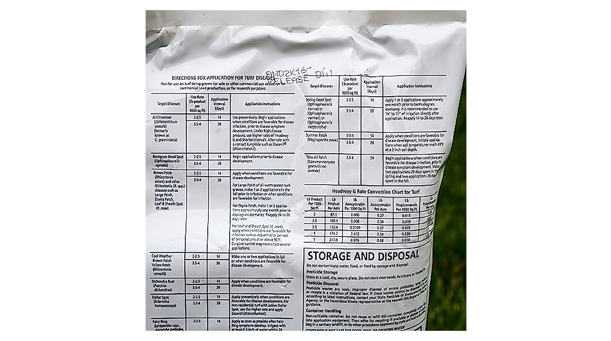 Syngenta Headway G Fungicide Granules - Effective Turf Care