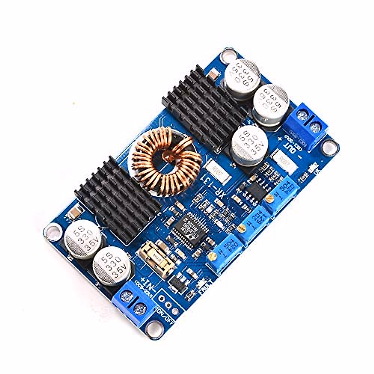 Comimark 1Pcs LTC3780 Automatic Lifting Pressure Constant Voltage Step Up Down + Heatsink New