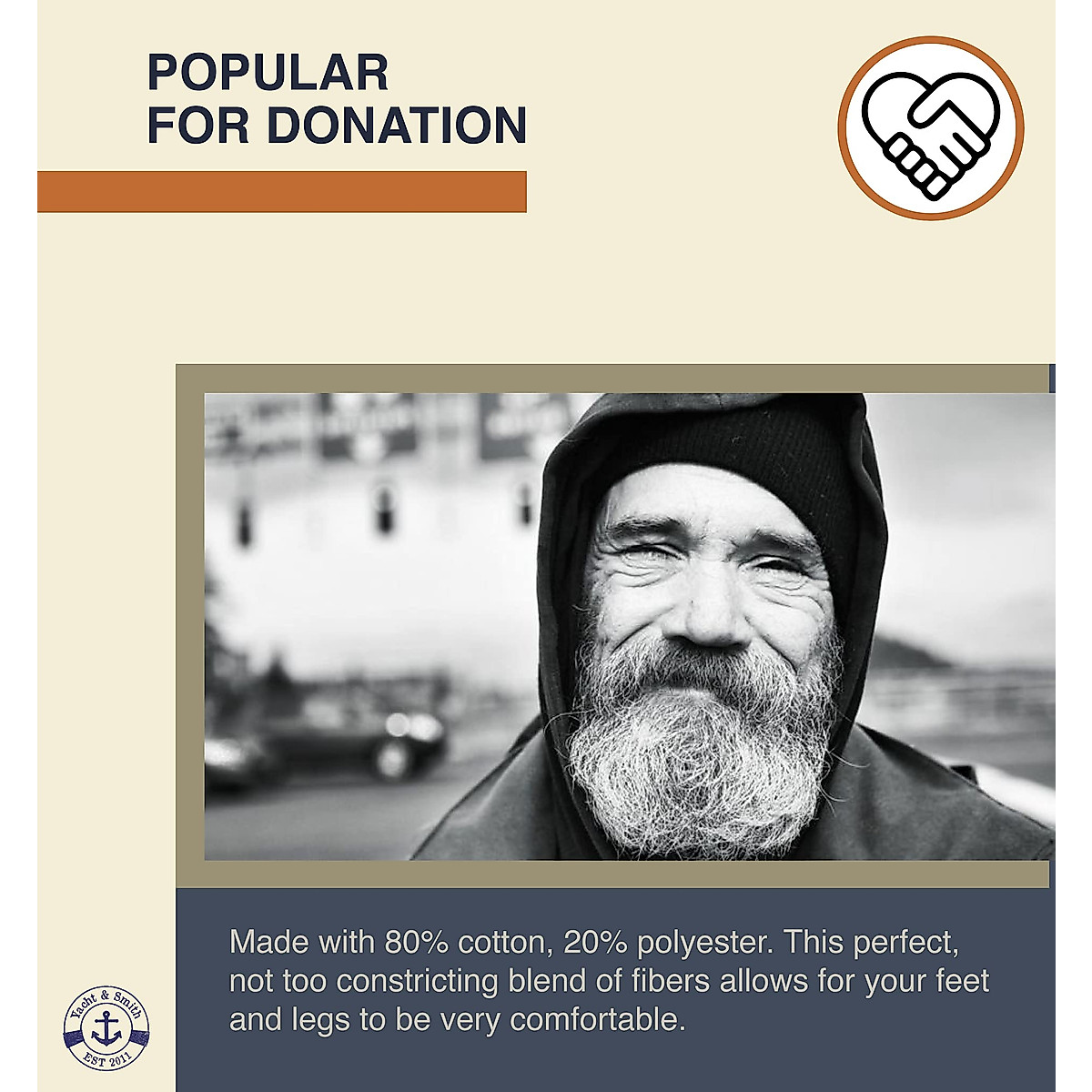 Yacht & Smith Men's & Women's Wholesale Bulk Cotton Tube Socks, Referee Style, by SOCKS'NBULK