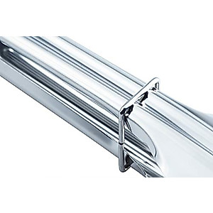 HINMAY Stainless Steel Serving Tongs Grilling Tongs Kitchen Pliers for Cooking Camping Barbecue (12-Inch 3 Pieces)