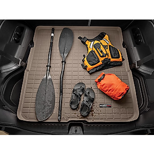 WeatherTech Cargo Trunk Liner for Nissan Rogue - Behind 2nd Row SeatBack (401405) Black