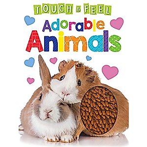 Adorable Animals - Touch and Feel Board Book - Sensory Board Book