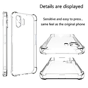 Suttkue for Nothing Phone (2) Case,high qualit,TPU Rubber Skin,Scratch Resistant,FlexibleFull Protection,Anti-Skid