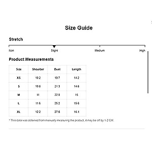 SweatyRocks Women's V-Neck Ribbed-Knit Sleeveless Crop Vest Tank Top Beige S