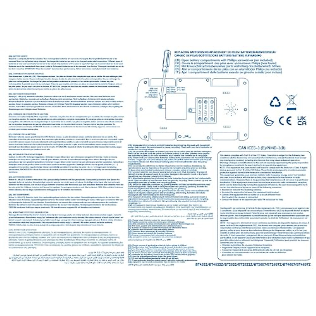 Battat – Light-Up Yellow Bus – 5 Toy Figures – Realistic Sounds – Folding Stop Sign – 18 Months + – Light & Sound School Bus