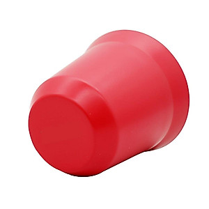 Abcsea 1 Piece Stainless Steel Coffee Cup, Stainless Steel Espresso Cups, Double Wall Thermally Insulated Capsule Coffee Cup, Red 80 ml