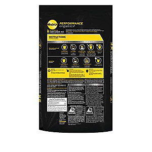 Miracle-Gro Performance Organics All Purpose Container Mix, 6 qt. - Organic, All Natural Plant Soil - Feed for up to 3 Months - All-Purpose Formula for Vegetables, Flowers and Herbs, 2-Pack