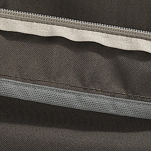 Classic Accessories Ravenna Water-Resistant Patio Lounge Chair/Loveseat Back Cushion Cover, 23 x 20 x 4 Inch, Espresso