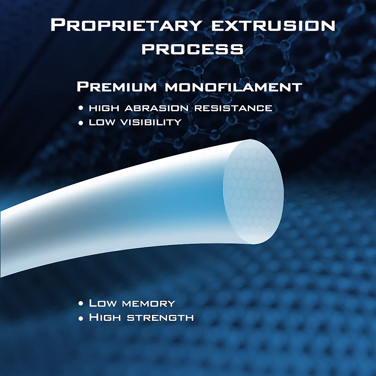 KastKing Destron Mono Fishing Line Clear 40 LB,630YDS